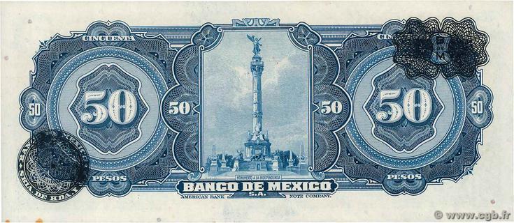 Mexico's banknotes - The banknote Numizon catalog