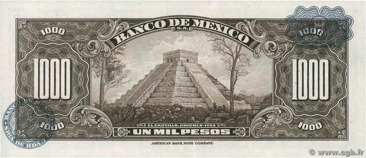 Mexico's banknotes - The banknote Numizon catalog