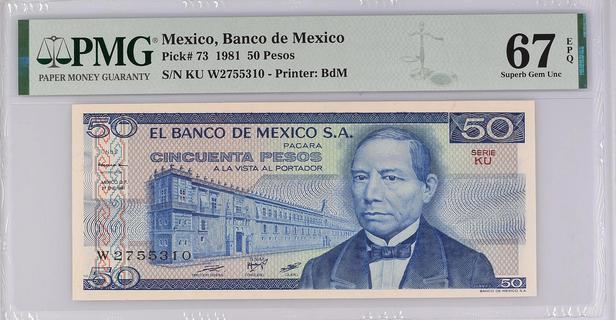 Mexico's banknotes - The banknote Numizon catalog