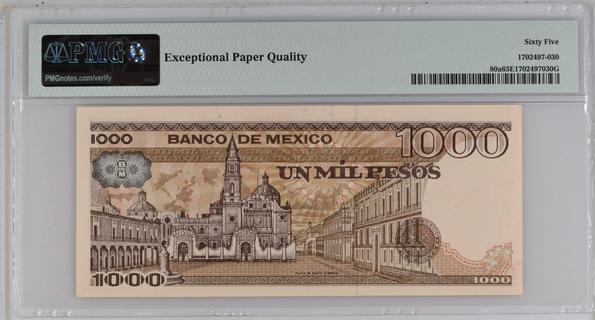 Mexico's banknotes - The banknote Numizon catalog