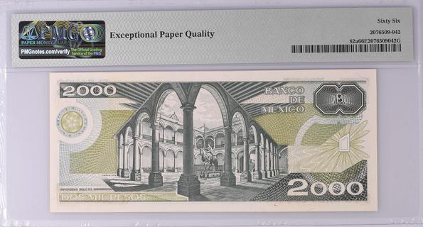 Mexico's banknotes - The banknote Numizon catalog