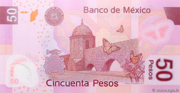 Mexico 50 pesos type 2004 | Mexico - The banknote Numizon catalog