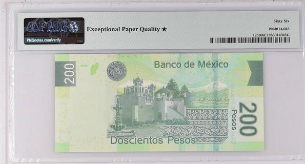 Mexico 200 pesos type 2007 | Mexico - The banknote Numizon catalog