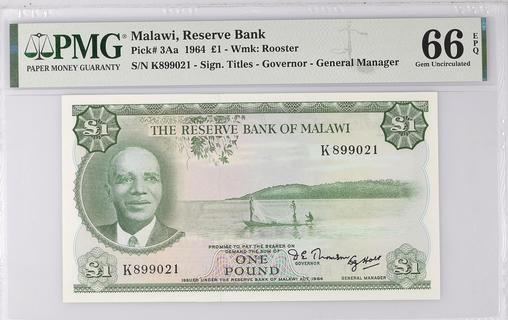Malawi's banknotes - The banknote Numizon catalog
