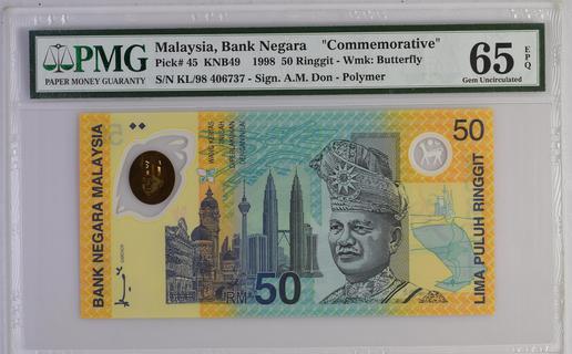 Malaysia's banknotes - The banknote Numizon catalog