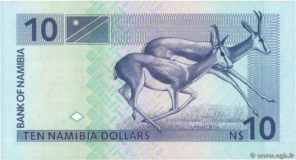 Namibia's banknotes - The banknote Numizon catalog
