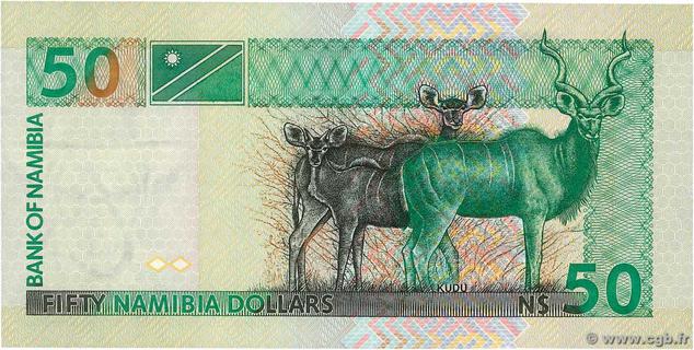 Namibia's banknotes - The banknote Numizon catalog