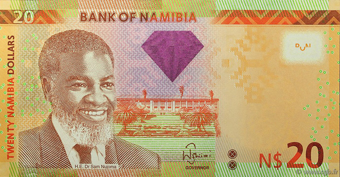 Namibia's banknotes - The banknote Numizon catalog