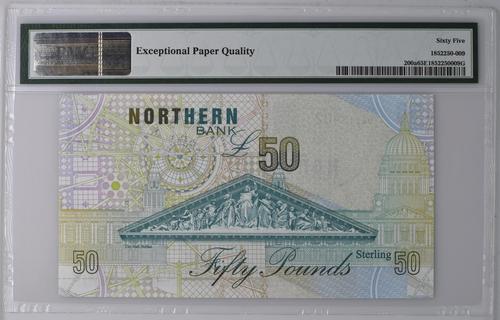 Northern Ireland 50 pounds type 1999 | Northern Ireland - The banknote ...