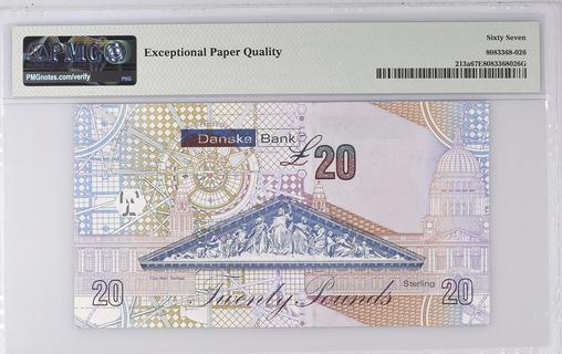 Northern Ireland 20 pounds type 2016 | Northern Ireland - The banknote ...