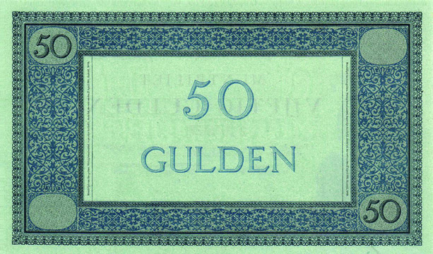 50 gulden Type 1884 muntbiljet | Netherlands - The banknote Numizon catalog