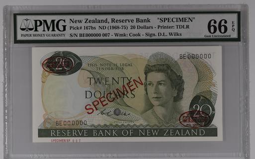 New Zealand's banknotes - The banknote Numizon catalog