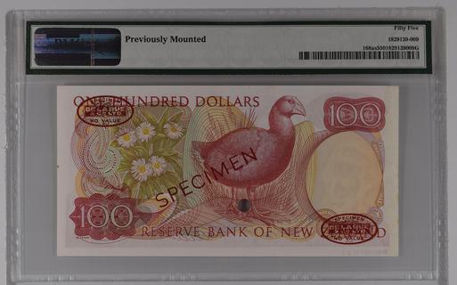 New Zealand 100 dollars | New Zealand - The banknote Numizon catalog