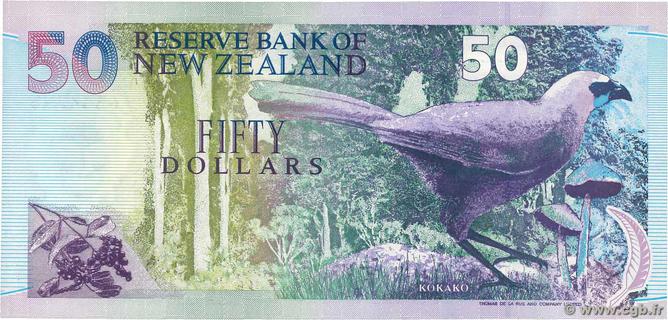 New Zealand 50 dollars | New Zealand - The banknote Numizon catalog