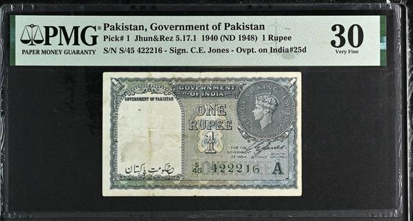 Pakistan's banknotes - The banknote Numizon catalog