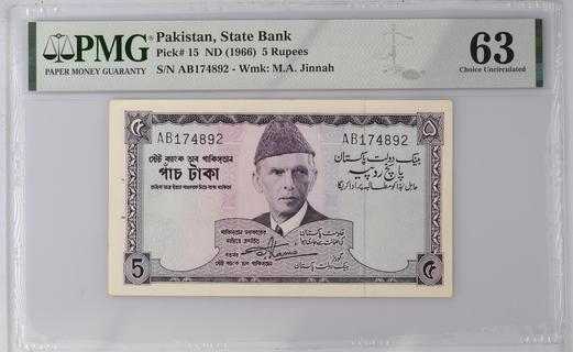 Pakistan's banknotes - The banknote Numizon catalog
