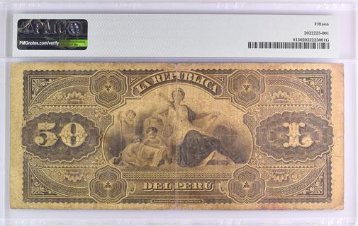 Peru's banknotes - The banknote Numizon catalog