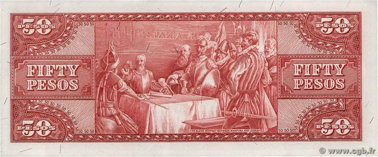 Philippines 50 pesos type 1949 | Philippines - The banknote Numizon catalog