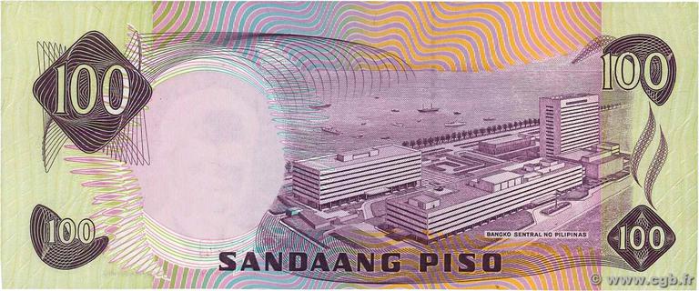 Philippines 100 pesos type 1978 | Philippines - The banknote Numizon ...