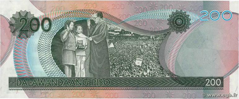 Philippines 200 pesos type 2002 | Philippines - The banknote Numizon ...