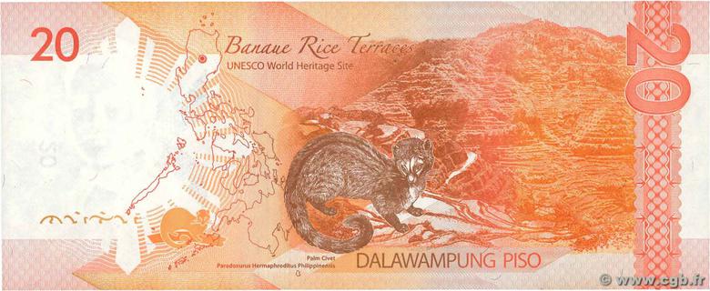 Philippines 20 pesos type 2010 | Philippines - The banknote Numizon catalog