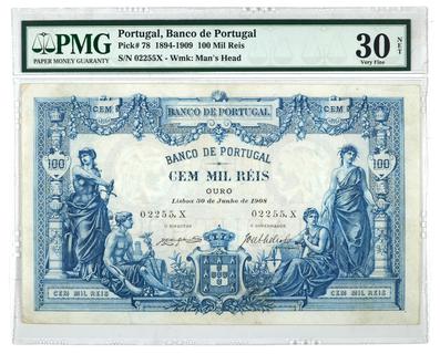 Portugal's banknotes - The banknote Numizon catalog