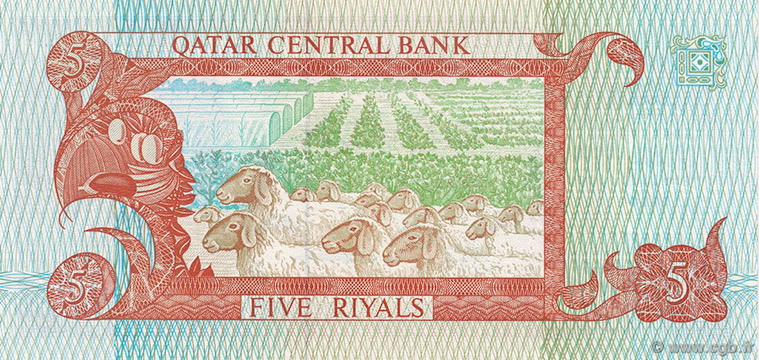 Qatar's banknotes - The banknote Numizon catalog
