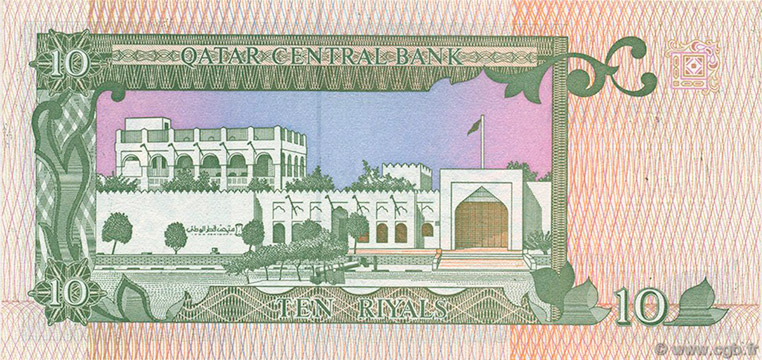 Qatar's banknotes - The banknote Numizon catalog