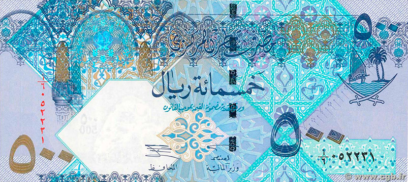 Qatar's banknotes - The banknote Numizon catalog
