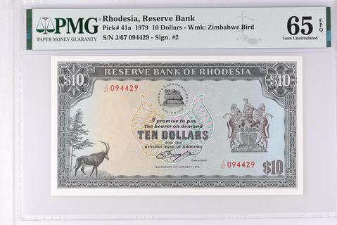 Rhodesia's banknotes - The banknote Numizon catalog