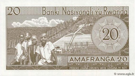 Rwanda's banknotes - The banknote Numizon catalog