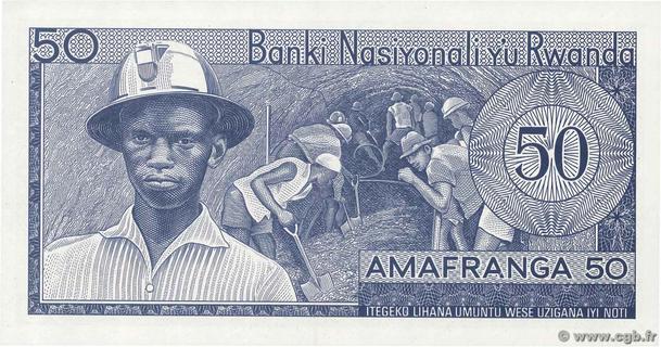 Rwanda's banknotes - The banknote Numizon catalog