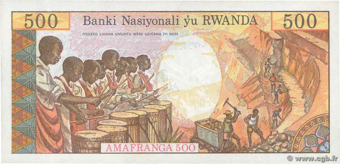 Rwanda's banknotes - The banknote Numizon catalog