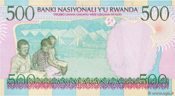 Rwanda's banknotes - The banknote Numizon catalog
