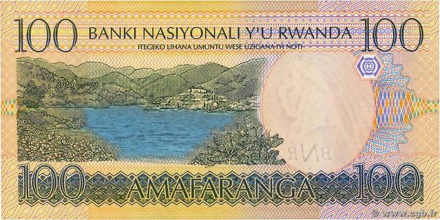 Rwanda's banknotes - The banknote Numizon catalog