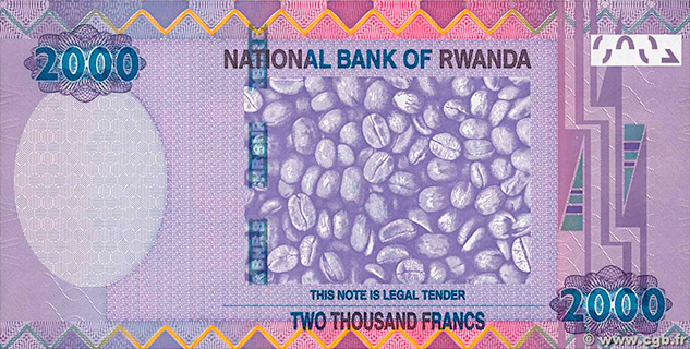 Rwanda's banknotes - The banknote Numizon catalog