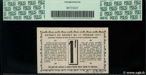Senegal's banknotes - The banknote Numizon catalog