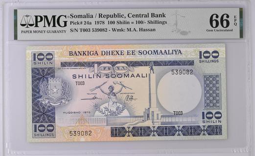 Somalia's banknotes - The banknote Numizon catalog
