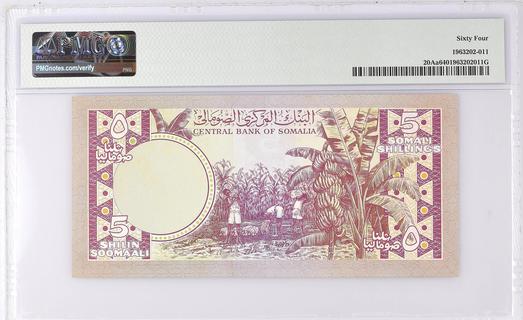 Somalia's banknotes - The banknote Numizon catalog