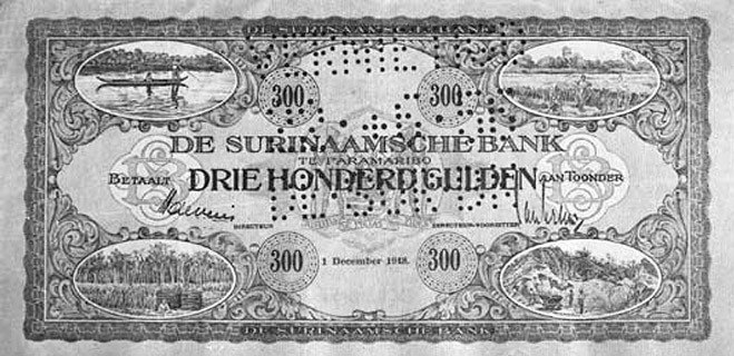 Suriname's banknotes - The banknote Numizon catalog