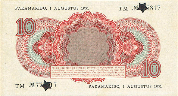 Suriname's banknotes - The banknote Numizon catalog