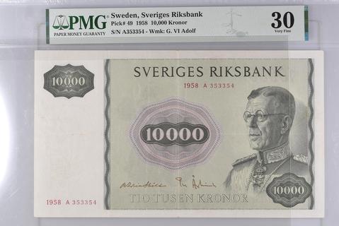 Sweden's banknotes - The banknote Numizon catalog