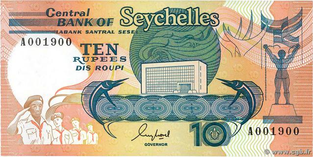 Seychelles's banknotes - The banknote Numizon catalog