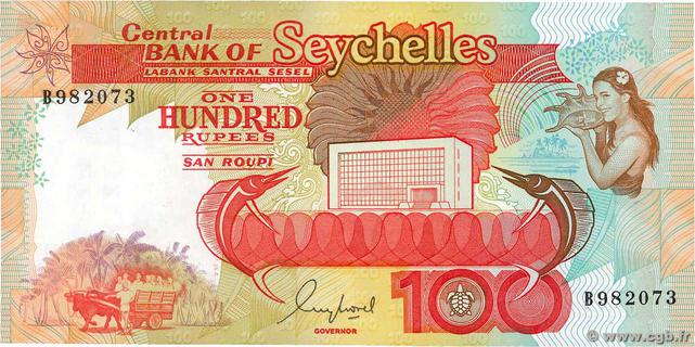 Seychelles's banknotes - The banknote Numizon catalog