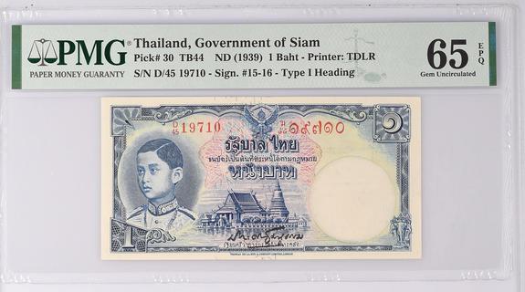 Thailand's banknotes - The banknote Numizon catalog