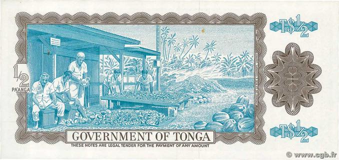 Tonga's banknotes - The banknote Numizon catalog