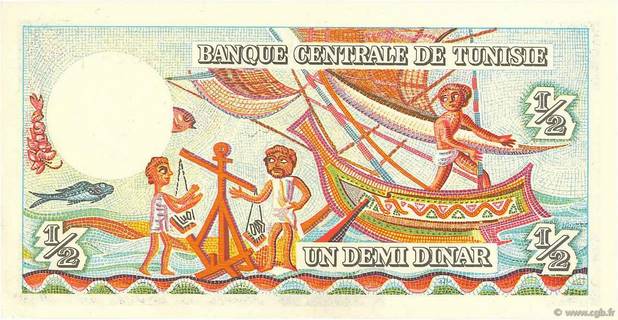Tunisia Banknotes - The banknote Numizon catalog