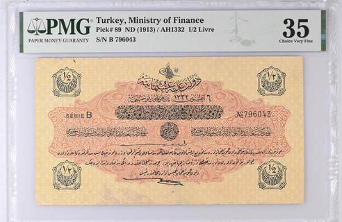 Turkey's banknotes - The banknote Numizon catalog