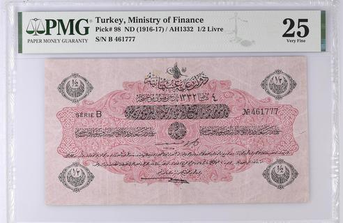 Turkey's banknotes - The banknote Numizon catalog