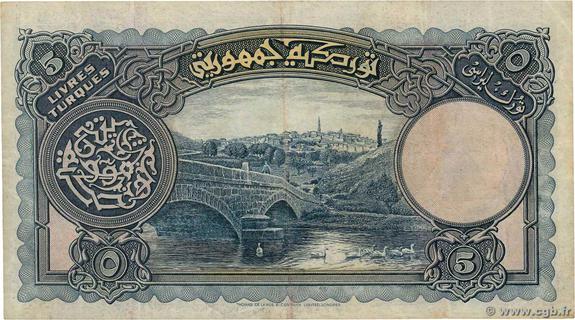 Turkey's banknotes - The banknote Numizon catalog